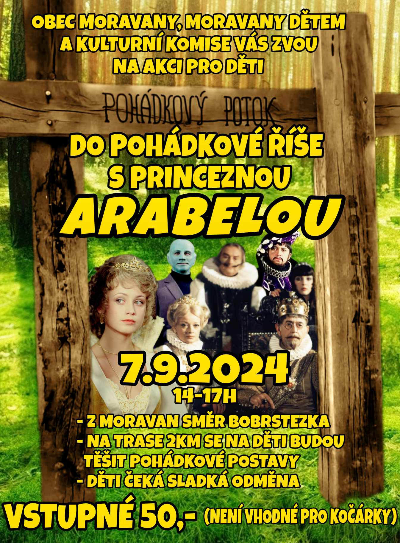 Pohádkový potok | Obec Moravany u Brna